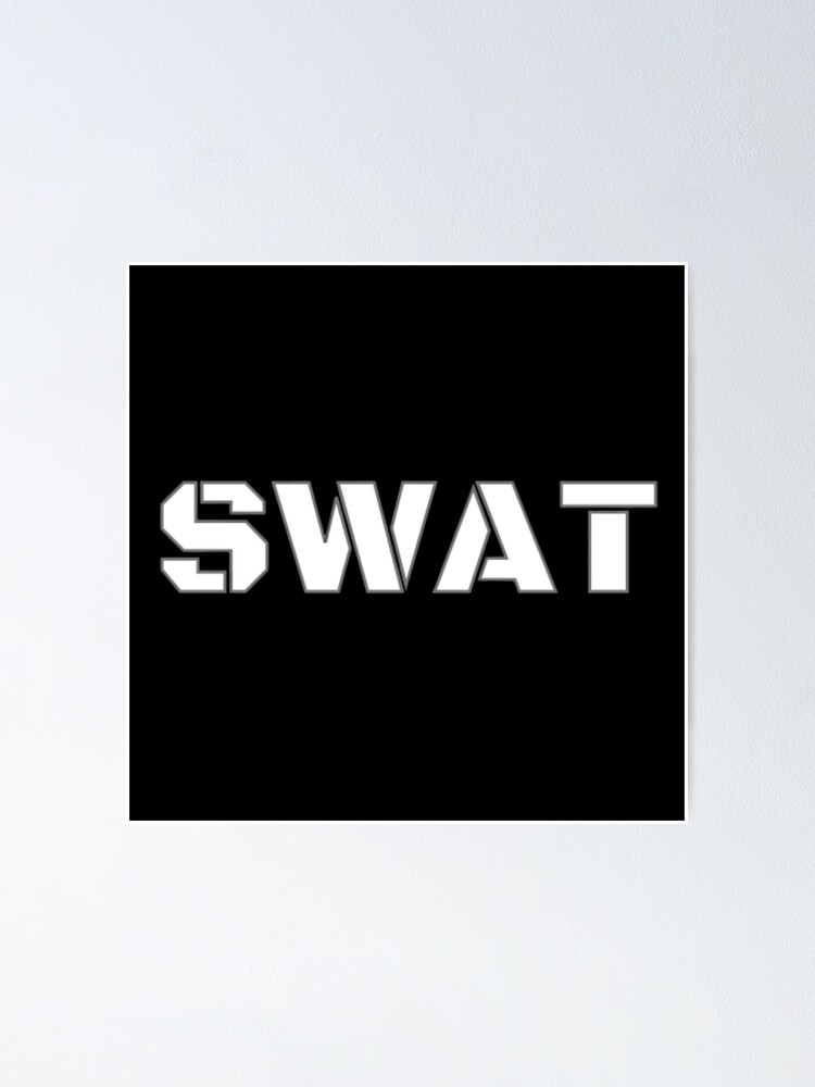 "Easy SWAT Costume" Poster for Sale by knightkid3 | Redbubble