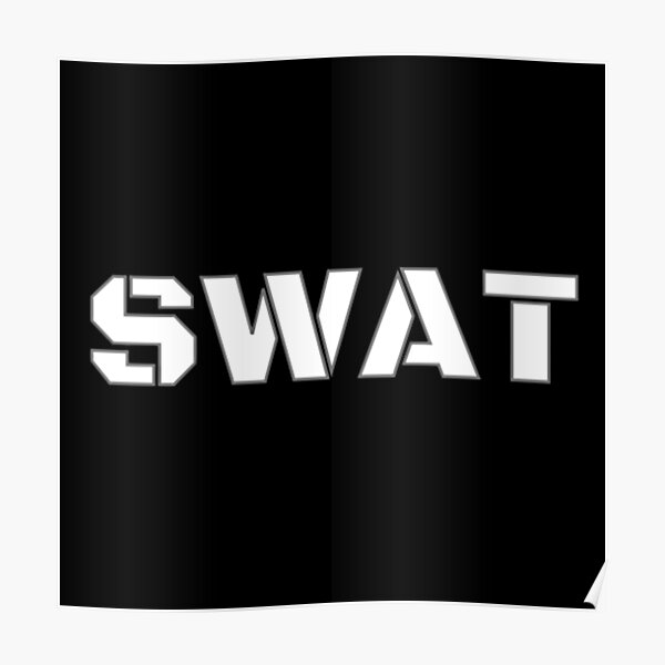 "Easy SWAT Costume" Poster for Sale by knightkid3 | Redbubble