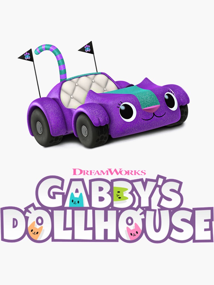 "Carlita gabby dollhouse " Sticker for Sale by HugsAndMugsz | Redbubble