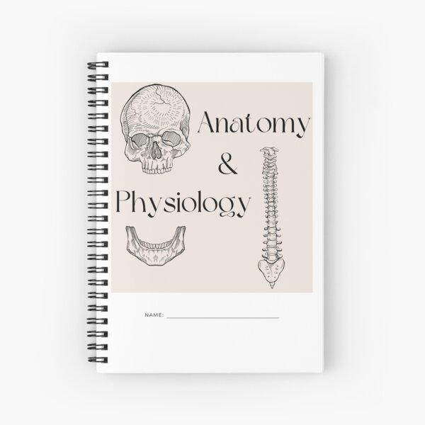 "Anatomy and Physiology Study Notebook" Journal for Sale by BelleZeare ...