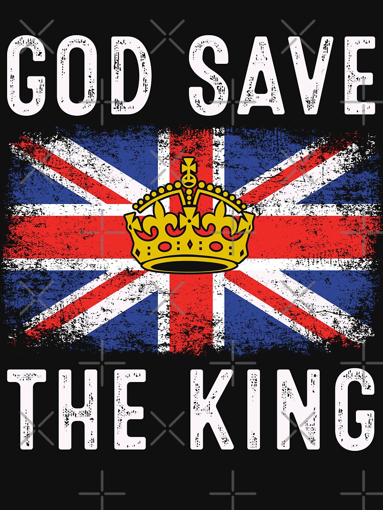 "God Save The King Charles III Pro-Monarchy New King Celebration ...