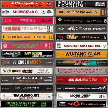 "Classic Old School Hip Hop Tape Painting - 1098" Poster for Sale by ...