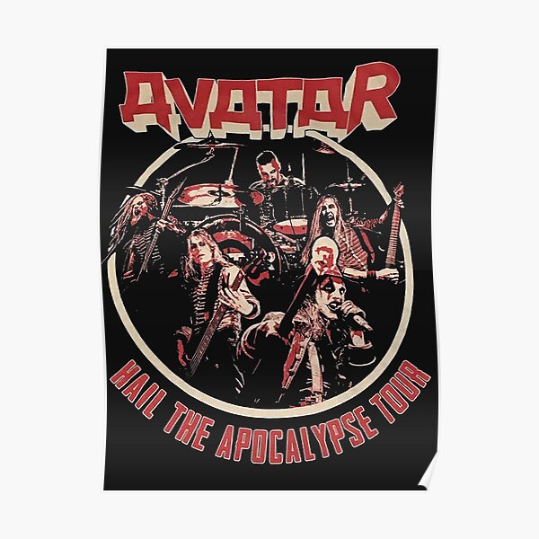 "avatar band" Poster for Sale by Eversheyea1 | Redbubble