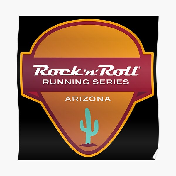 "Rock n Roll Arizona Marathon" Poster for Sale by 1991vintage | Redbubble