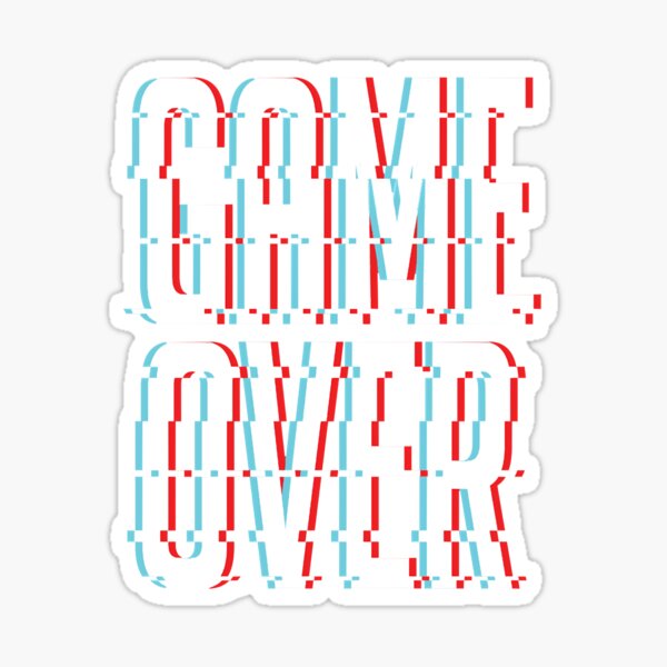 "Game Over Cool Gamer Gamer Sayings Classic" Sticker for Sale by ...