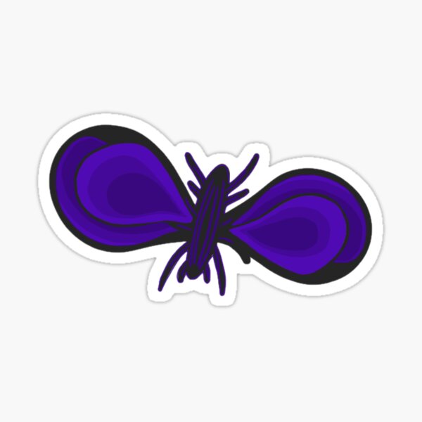 "Blue Bubble Bug Doodle" Sticker for Sale by PurpleSneaker | Redbubble