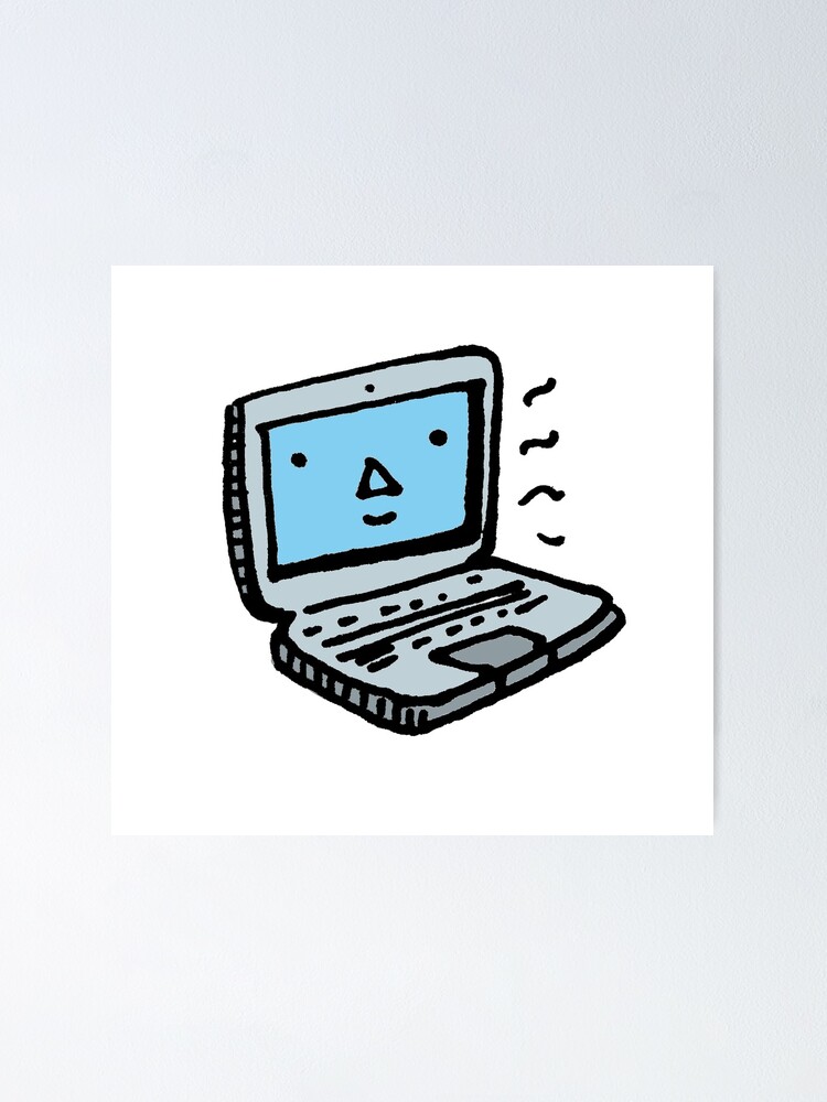 "Mr. Computer " Poster for Sale by tofusan | Redbubble