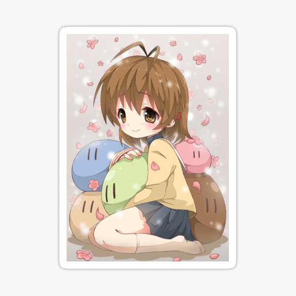 "Nagisa Furukawa Clannad After Story Fine Art Anime" Sticker for Sale ...