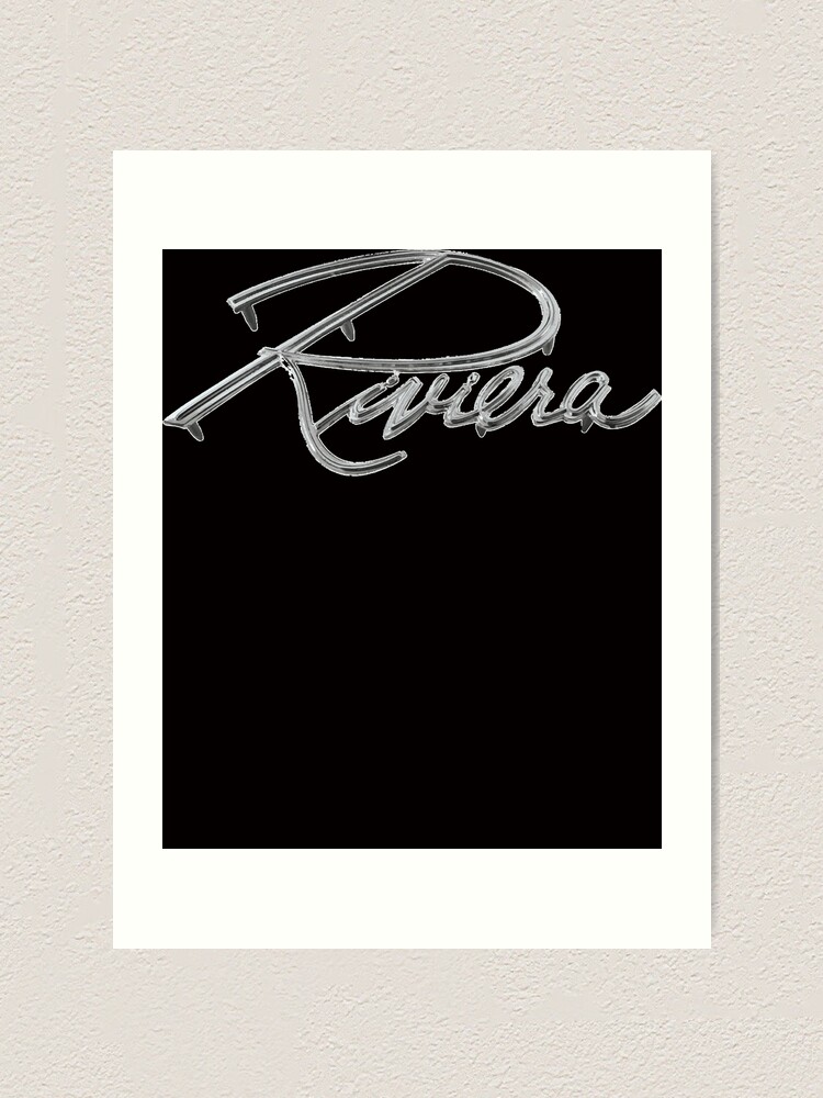 "Buick Riviera logo " Art Print for Sale by JERRWILLIAMS | Redbubble