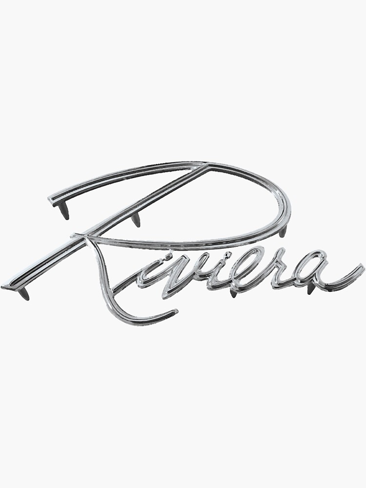 "Buick Riviera logo " Sticker for Sale by JERRWILLIAMS | Redbubble