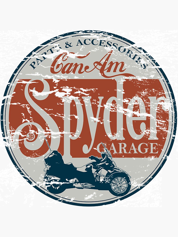 "Can-Am Spyder Vintage Logo " Sticker for Sale by JERRWILLIAMS | Redbubble