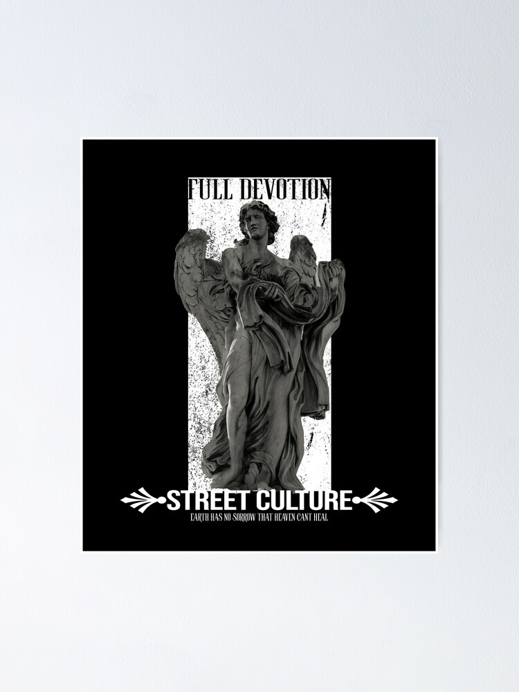 "Full devotion sculpture art" Poster for Sale by SaadAliRana | Redbubble