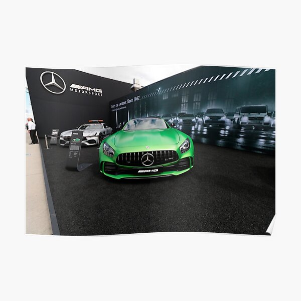 Poster: Mercedes Amg | Redbubble