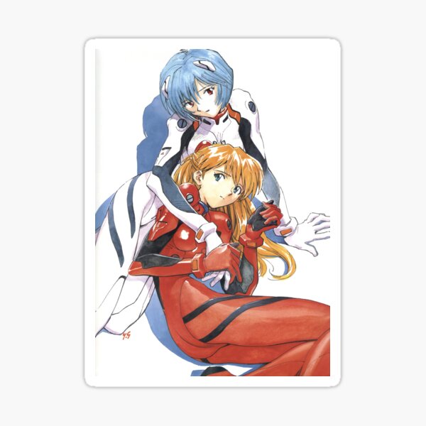 "Neon Genesis Evangelion" Sticker for Sale by taroxstudio | Redbubble