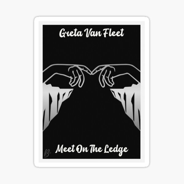"Meet On The Ledge" Sticker for Sale by OurLoveIsBorn | Redbubble