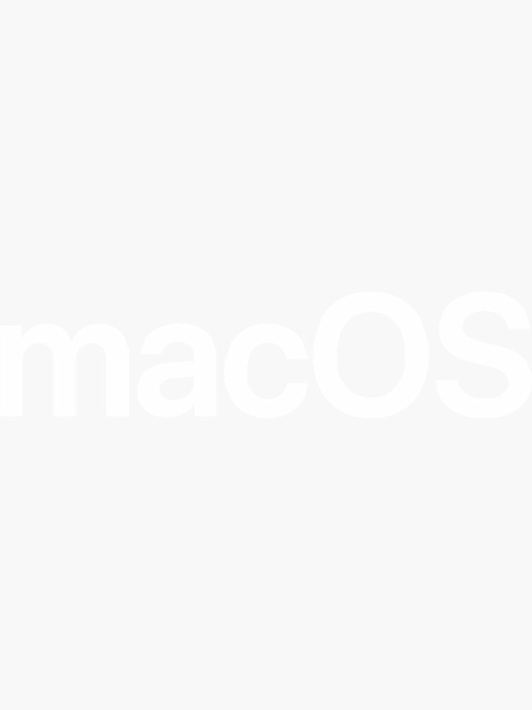 "Best Seller MacOs Logo " Sticker for Sale by ROBERTWEBER01 | Redbubble