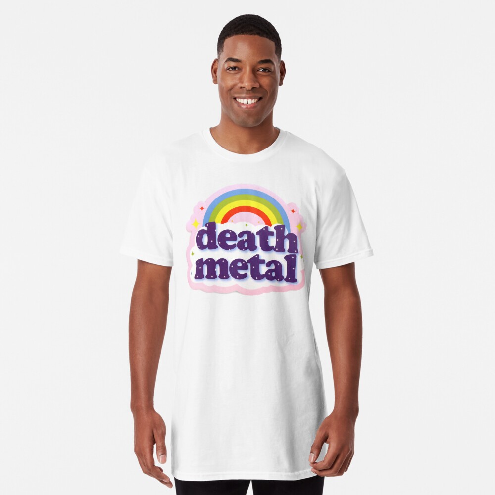 "Death Metal Rainbow" Sticker for Sale by WesleyMatsui | Redbubble
