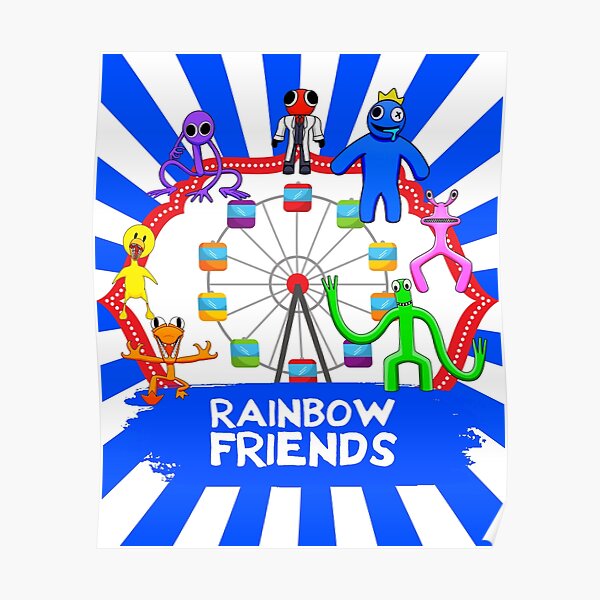 "Rainbow Friends Odd World" Poster for Sale by TheBullishRhino | Redbubble