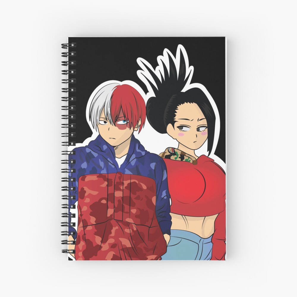 "HYPEBEAST TODOROKI AND YAOMOMO" Spiral Notebook for Sale by ...