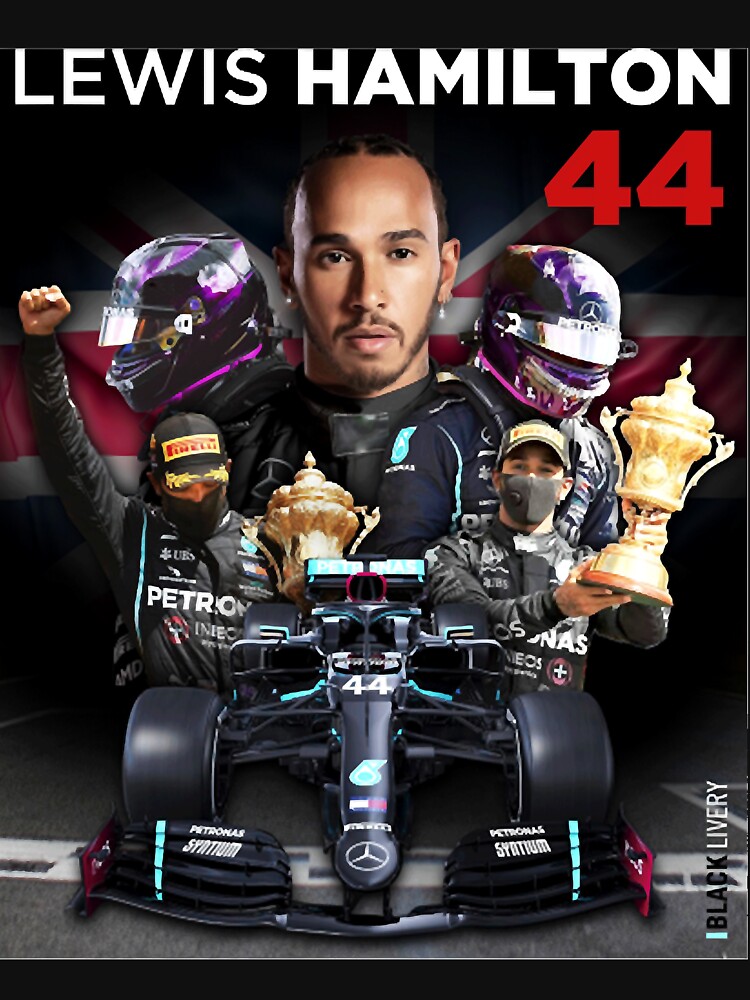 "Lewis 44 Lewis Hamilton" Essential T-Shirt for Sale by DAVIDHOWAR ...
