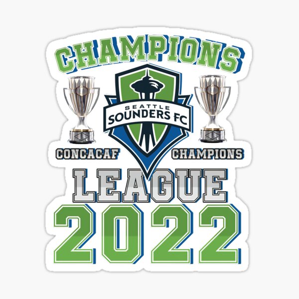 "Seattle Sounders - Champions 2022 Concacaf Champions League T-Shirt ...