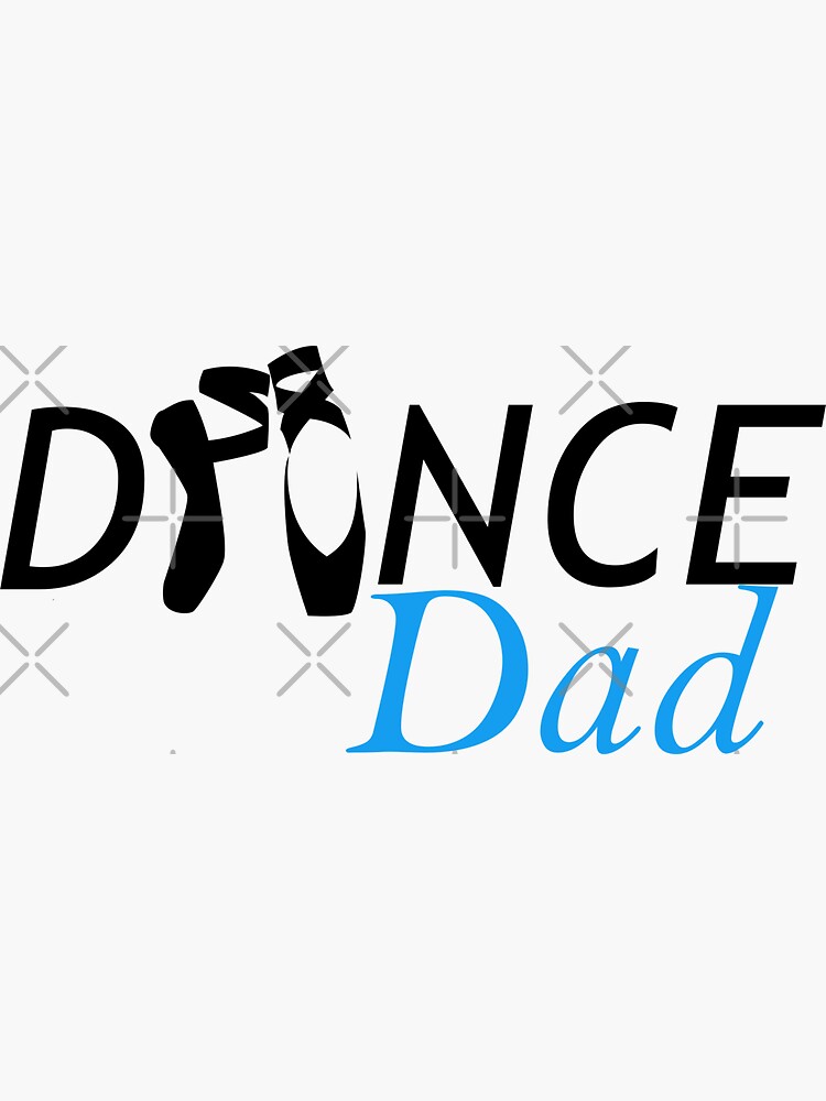 "Dance Dad" Sticker for Sale by das065 | Redbubble