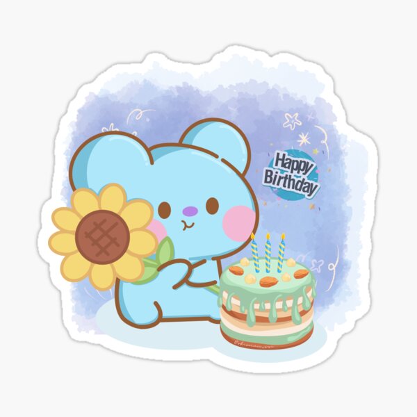 "Cute BTS BT21 character Koya - Happy Namjoon Day - Happy RM day ...