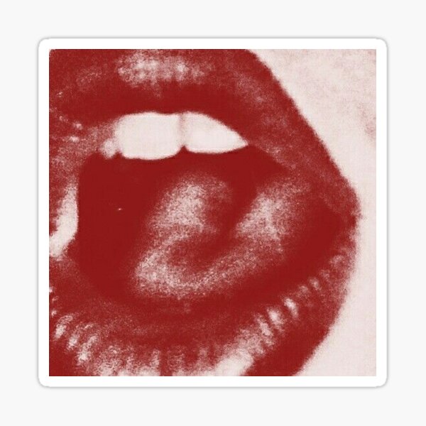 "ahh" Sticker for Sale by luvtoes97 | Redbubble