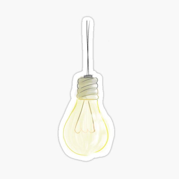 Lightbulb Stickers | Redbubble