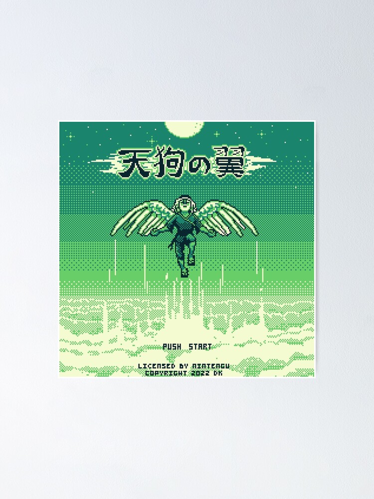 "Flying Tengu (Game Concept)" Poster for Sale by dainkaplan | Redbubble