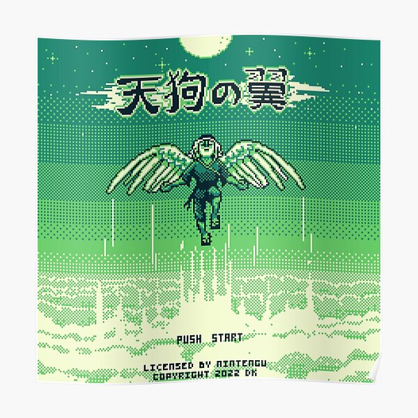 "Flying Tengu (Game Concept)" Poster for Sale by dainkaplan | Redbubble