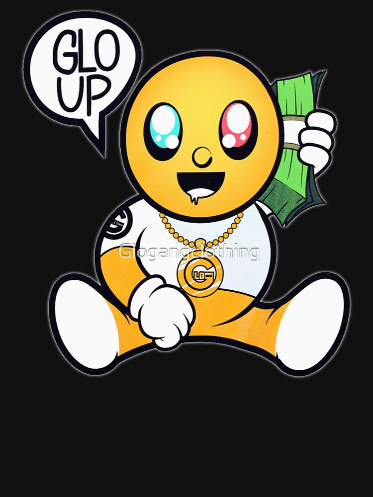 "Glo Up Glogangworldwide" T-shirt for Sale by Glogangclothing ...