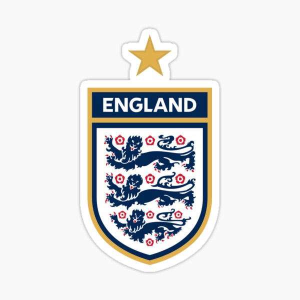 "england football logo" Sticker for Sale by APURU | Redbubble
