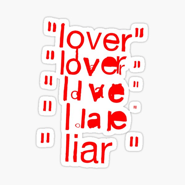 "Camila Cabello - Liar red" Sticker for Sale by edraclick | Redbubble