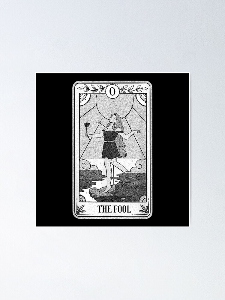"The Fool Tarot Card Halloween Costume" Poster for Sale by Casperhill ...