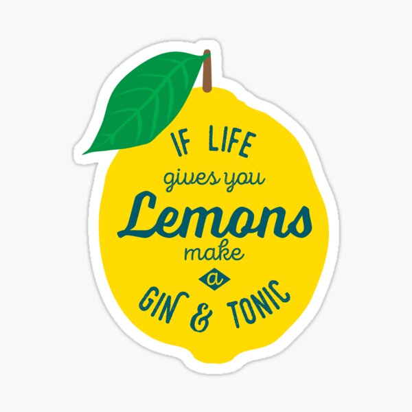 Gin Stickers | Redbubble
