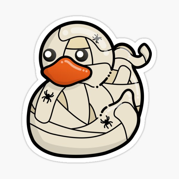"Mummy Ducky - Cute Mummy Rubber Ducky " Sticker for Sale by Gay-Koala ...