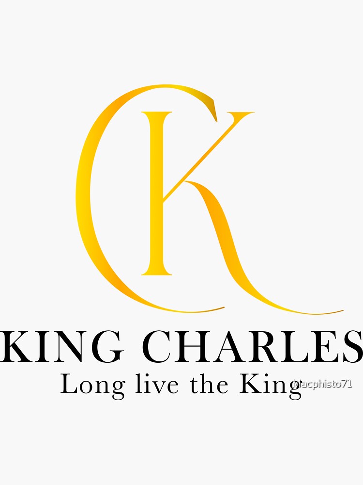 "King Charles III England Prince Charles" Sticker for Sale by ...