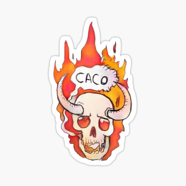 "Lost Soul of Caco" Sticker for Sale by cacomagen | Redbubble