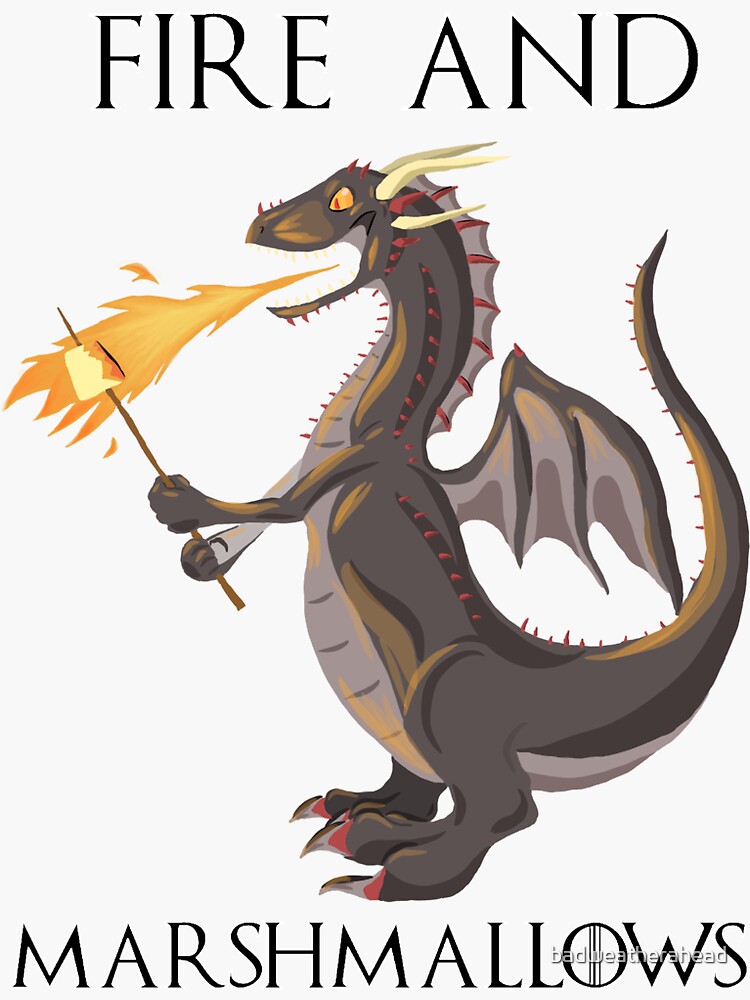 "Dragon Toaster" Sticker for Sale by badweatherahead | Redbubble