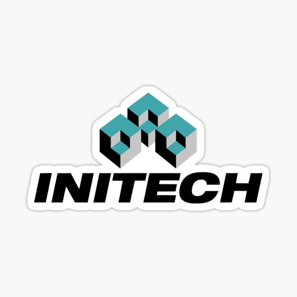 "Initech Logo" Sticker for Sale by BrookeHavko | Redbubble