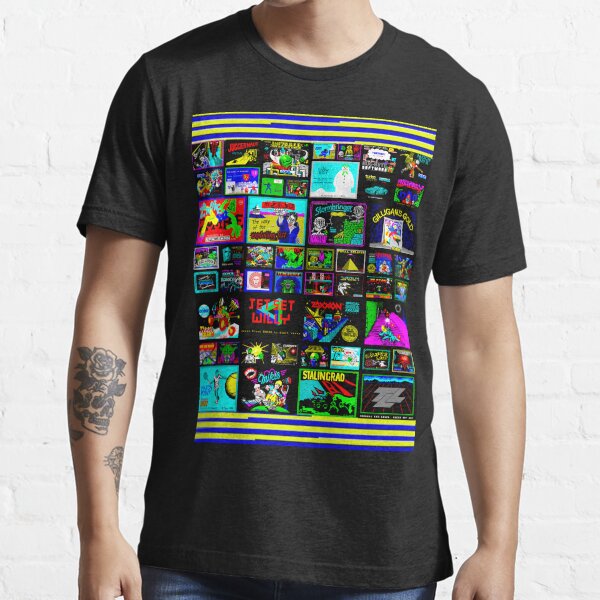 "ZX Spectrum Game Loading Screens Part I" T-shirt for Sale by ...