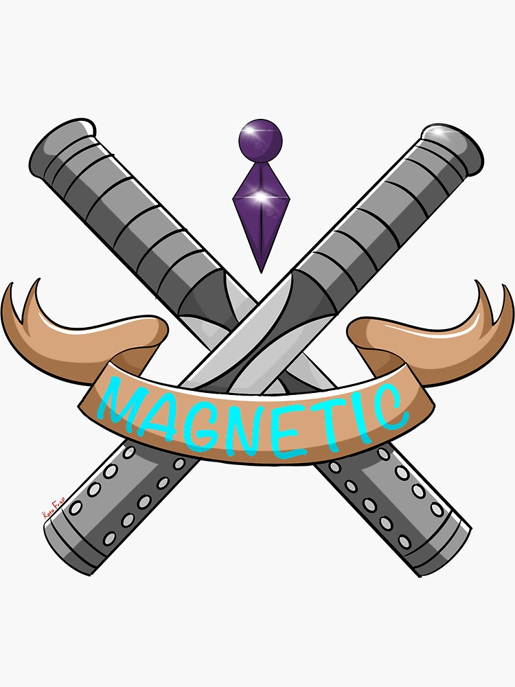 "OC Series - Metal Bending Hero: Magneta" Sticker for Sale by Frosty ...