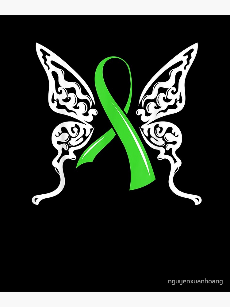 "butterfly green ribbon non hodgkin lymphoma lymphocytes" Poster for ...