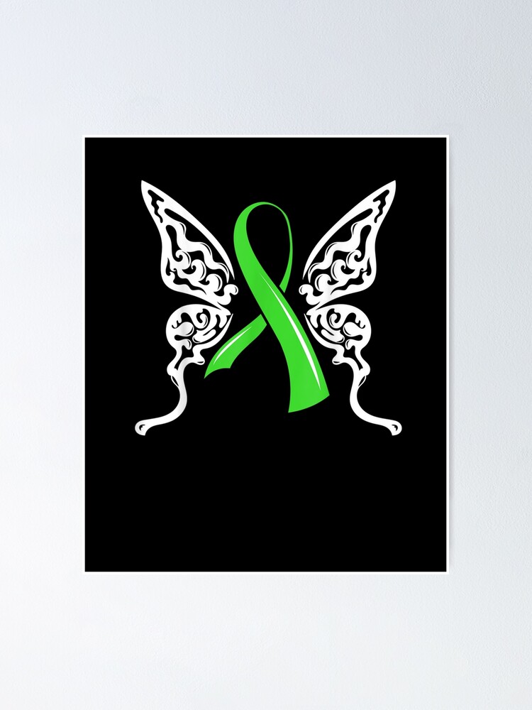 "butterfly green ribbon non hodgkin lymphoma lymphocytes" Poster for ...