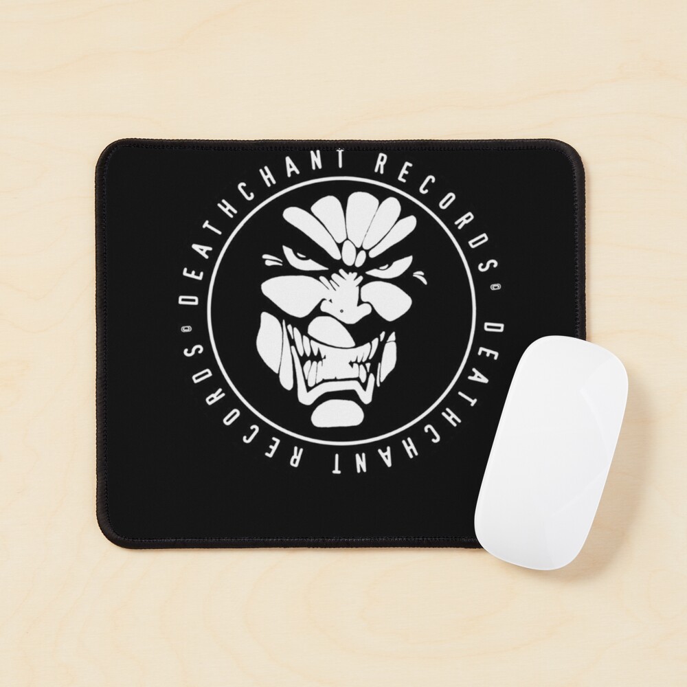 "DEATHCHANT Records" Sticker for Sale by DoshiaLozano | Redbubble