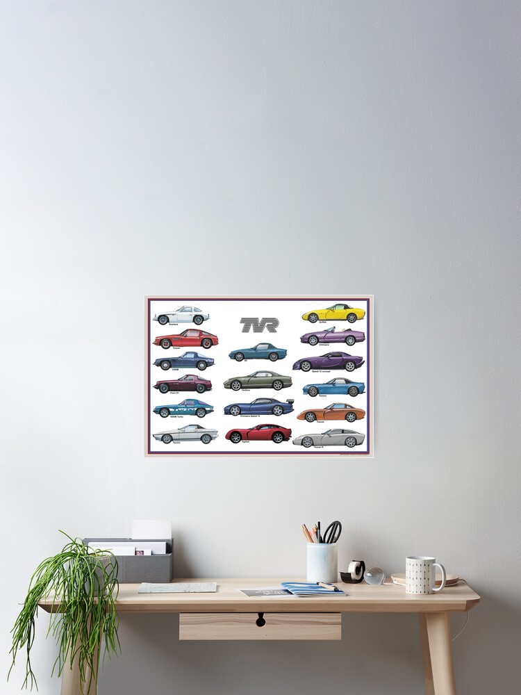 "Poster TVR" Poster for Sale by TheCollectioner | Redbubble