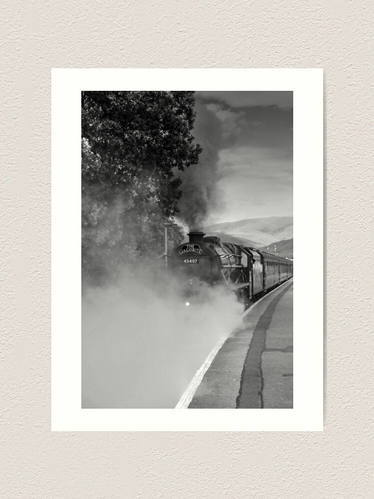 "The Jacobite Steam Train." Art Print for Sale by AlbaPhotography ...