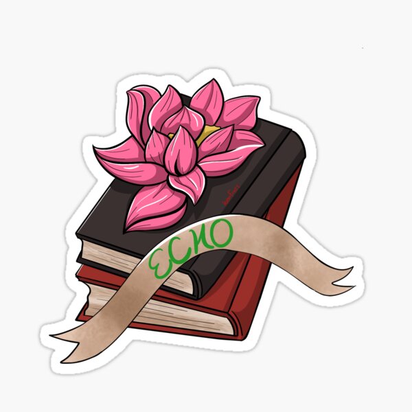 "OC Series - Echo" Sticker for Sale by Frosty-Doodles | Redbubble