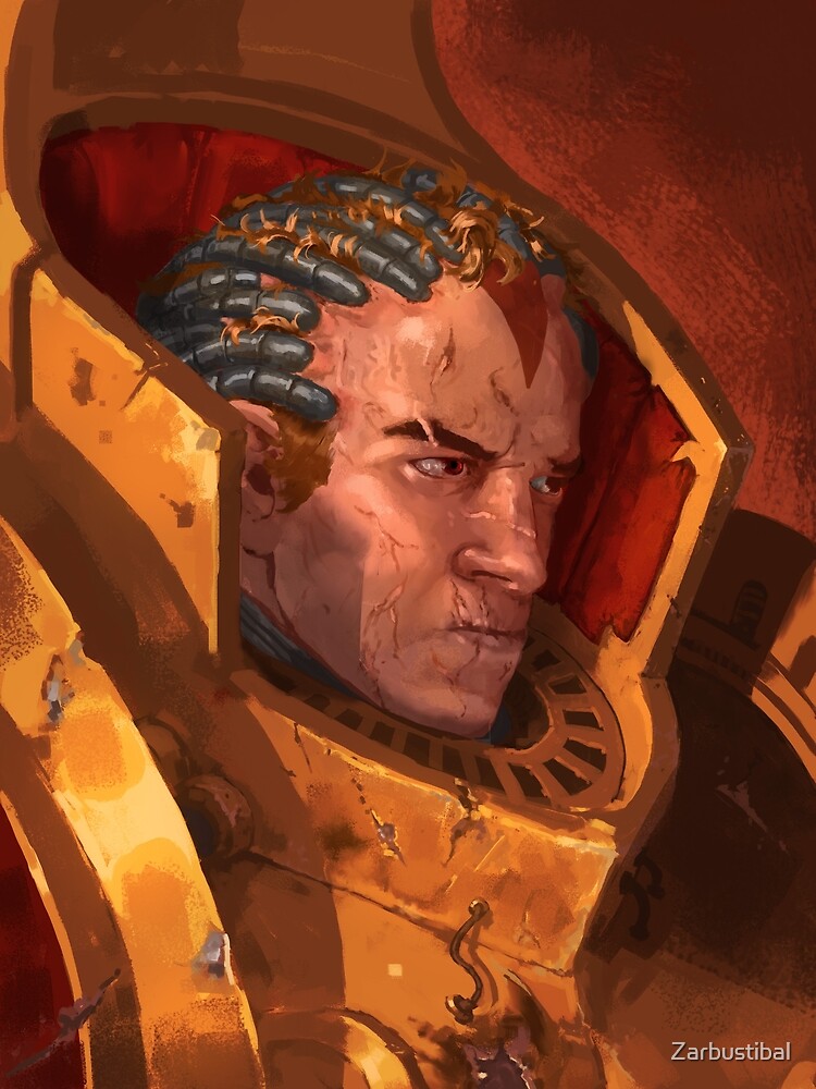 "Angron portrait" Poster for Sale by Zarbustibal | Redbubble